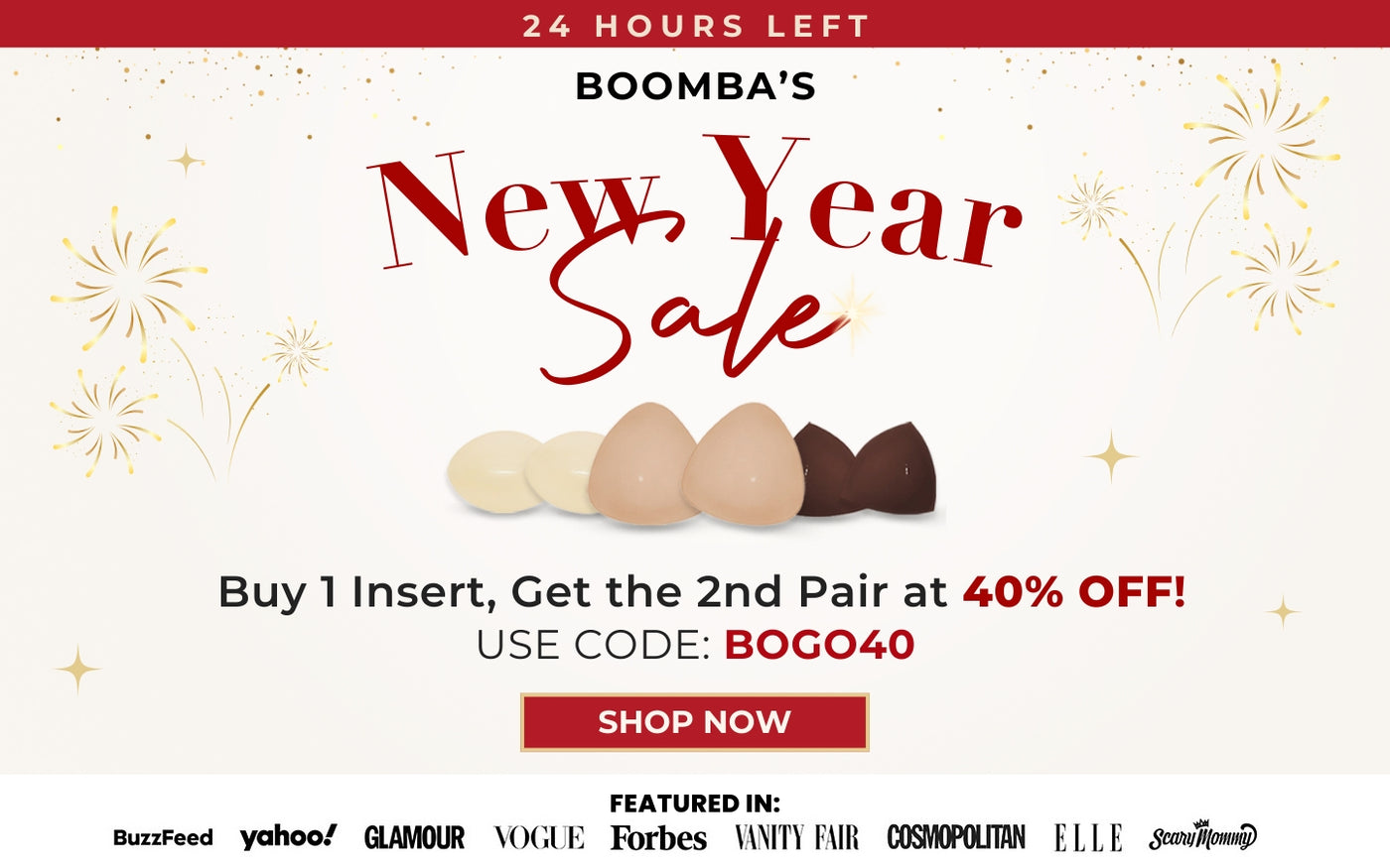 BOOMBA | Inserts With Adhesive On Both Sides